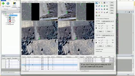 How To Set Up And Manage A Photogrammetry Project In Erdas Imagine Youtube
