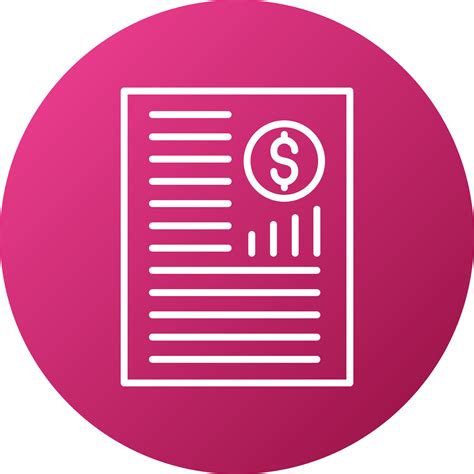 Income Statement Icon Style 21528424 Vector Art At Vecteezy