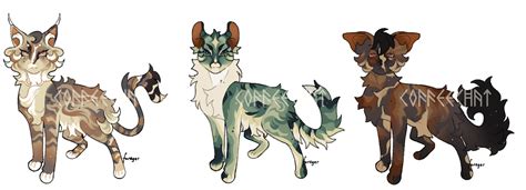 Varied Cat Adopts 4 Bta Open 1 3 By Divinity Adopts On Deviantart