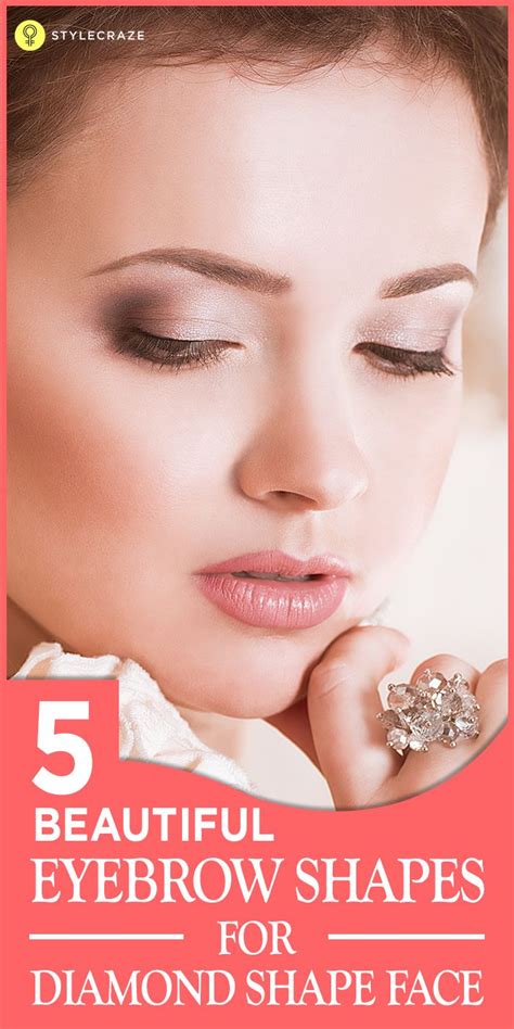 5 Perfect Eyebrow Shapes For Diamond Shaped Face Artofit