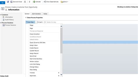 dynamics 365 dialogs in details softchief learn