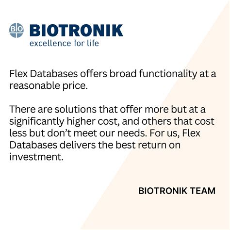 Eclinical Software Flex Databases