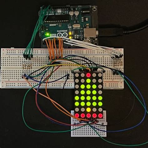 Arduino 8x5 Mulit Color Led Matrix Display Driver