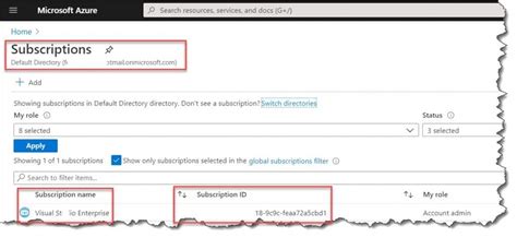 Thisclientsubscriptionid Cannot Be Null Azure Lessons