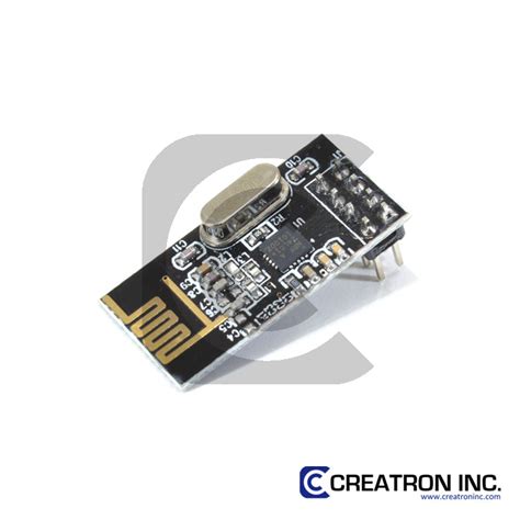 nrf24l01 rf transceiver creatron inc