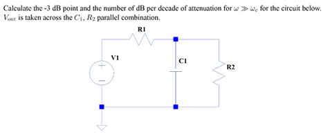 Solved Calculate The 3 DB Point And The Number Of DB Per Chegg Com