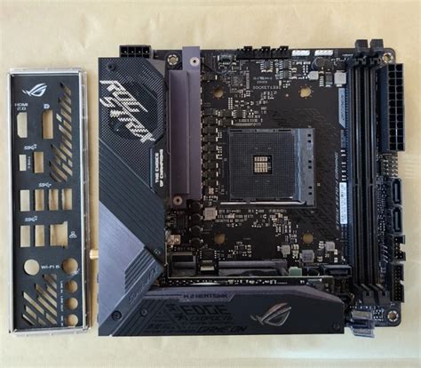 Asus Rog Strix X570 I Gaming Mini Itx Am4 Motherboard Original Box Not Included £198 23