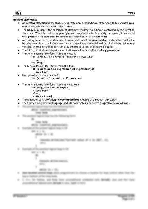 Solution Statement Level Control Structures Studypool