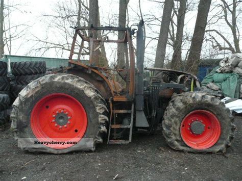 Claas Ares 836 Rz With Front Loader Fire Damage 2004 Agricultural