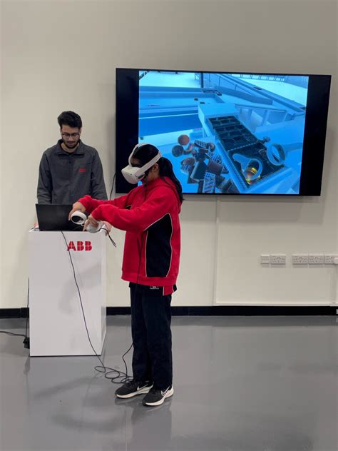 Robotics Experience Day Abb Robotics Thornton College