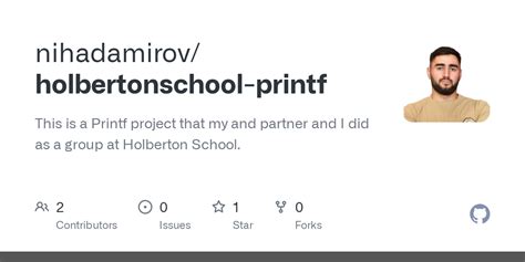 github nihadamirov holbertonschool printf this is a printf project