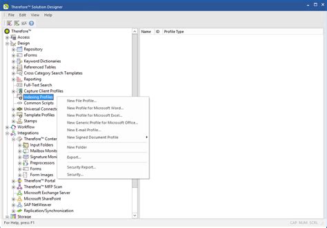 Indexing Profiles