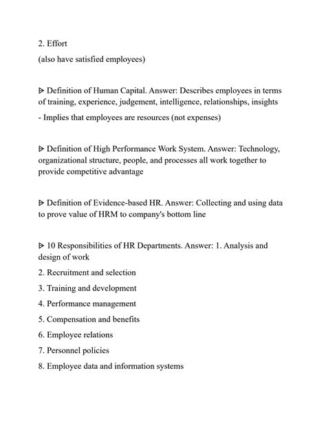 Solution Human Resource Management 15th Edition Gary Dessler Exam