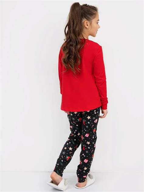 Комплект для девочек красный украшения на т зеленом 116 — Mark Formelle