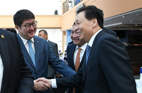 Нийслэлийн ИТХ ын дарга Ж Батбаясгалан Зүүн Азийн олимпын зөвлөлийн Ерөнхийлөгчид талархал