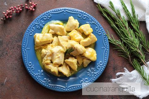 Bocconcini Di Pollo Allo Spumante Con Zafferano Cucinatranquilla
