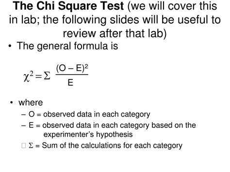 Ppt The Chi Square Test Powerpoint Presentation Free Download Id 1272442