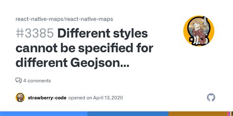 Different Styles Cannot Be Specified For Different Geojson Regions