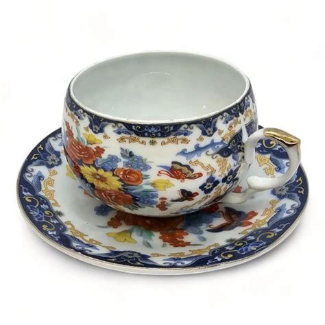 Порцеляновий чайний сервіз 1 чашка 1 блюдце Квіти 210 мл купити онлайн на Rozetka