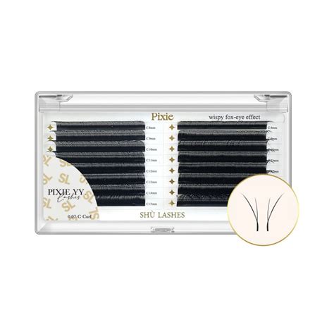 Pixie Yy Lashes 16 Lines Foxy Wispy