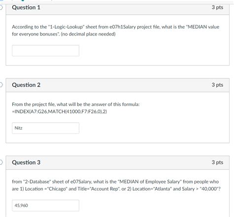 Question 1 3 Pts According To The 1 Logic Lookup Course Hero