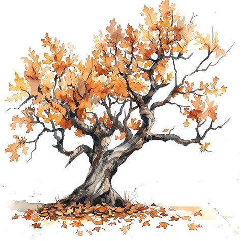 Dying Oak Tree Png Clipart Bundle High Quality Png Instant Download