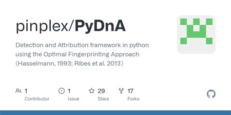 Github Pinplexpydna Detection And Attribution Framework In Python Using The Optimal