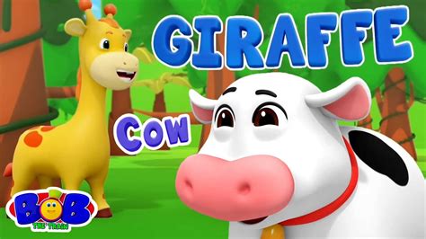 Ονομάστε τα ζώα τραγούδι των ζώων περισσότερο μάθηση βίντεο με Μπομπ Το Τρένο Youtube