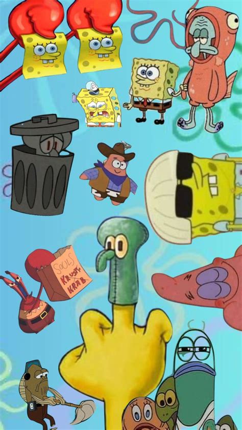 Check Out Jasminejayde S Shuffles Spongebob Stickers