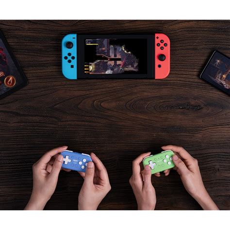 8Bitdo Micro Bluetooth Gamepad Pocket Sized Mini Controller For Switch Android And Raspberry