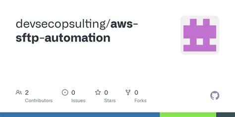 Github Devsecopsultingaws Sftp Automation