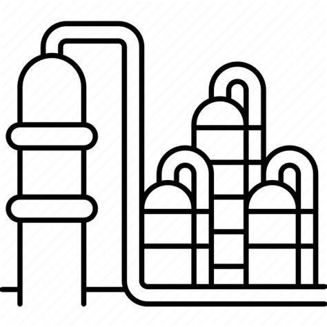 Petroleum Industry Pipeline Production Energy Icon Download On Iconfinder