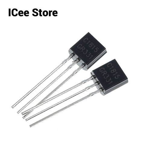 100pcs 50pcs 2sc1815 C1815 Transistor To 92 Npn Shopee Philippines