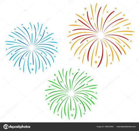 Firework Graphic Vector Quality Stock Vector By ©artemis2000 348043568