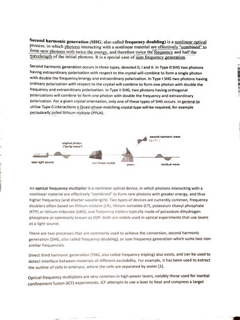 Non Linear Optics Pdf Rectifier Nonlinear Optics