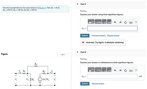 Solved Find The H Parameters For The Circuit Shown Chegg