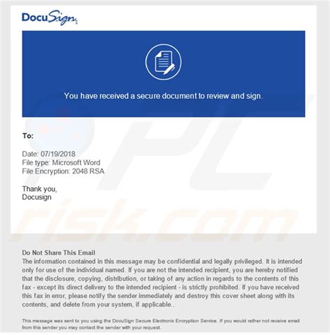 Docusign Email Virus Removal And Recovery Steps Updated