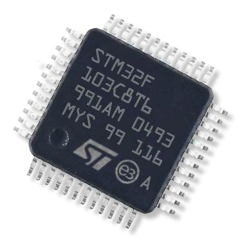 Mikrobot Mikrokontroler STM32F103C8T6 ARM Cortex M3 32bit 48 LQFP STMicroelectronics