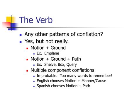 Ppt Lexicalization Patterns Semantic Structure In Lexical Forms Powerpoint Presentation Id
