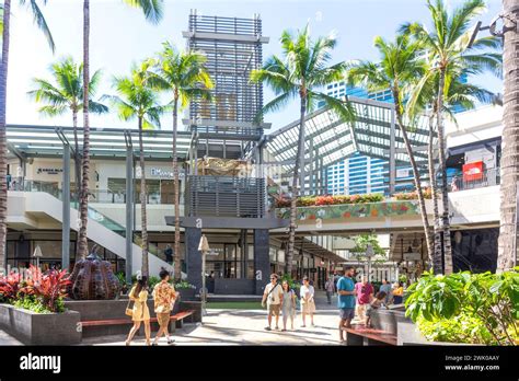 Ewa Wing Courtyard Ala Moana Shopping Centre Ala Moana Boulevard