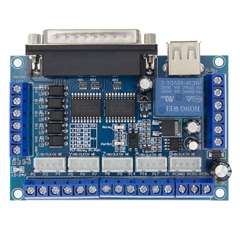 MACH3 5 Axis CNC Stepper Motor Driver Stelltron