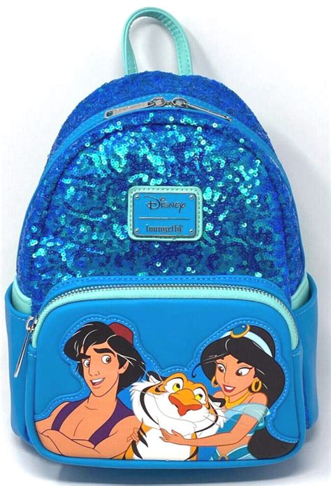 Loungefly Backpack Disney Aladdin Jasmine And Rajah Backpack Sisters