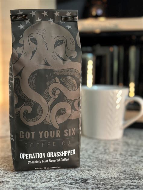 Operation Grasshopper Chocolate Mint Veteran Owned Coffee Got Your Six Coffee Co