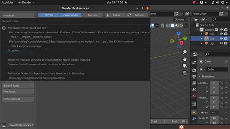 How Can I Install Animation Nodes In Blender Issue JacquesLucke Animation Nodes