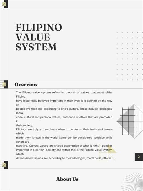 Filipino Value System Pdf Value Ethics Morality
