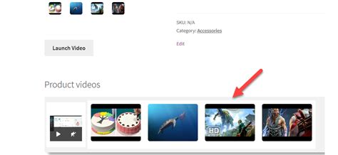 Add Featured Videos To Product Gallery For WooCommerce
