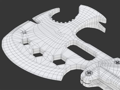 Тактический Топор 3D Модель $12 - .fbx .obj .blend - Free3D
