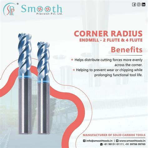 25 Mm Corner Radius End Mill 2 Flute Carbide At ₹ 500piece In Rajkot