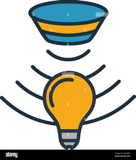 Light Sensor Icon Simple Element From Sensors Icons Collection Creative Light Sensor Icon Ui