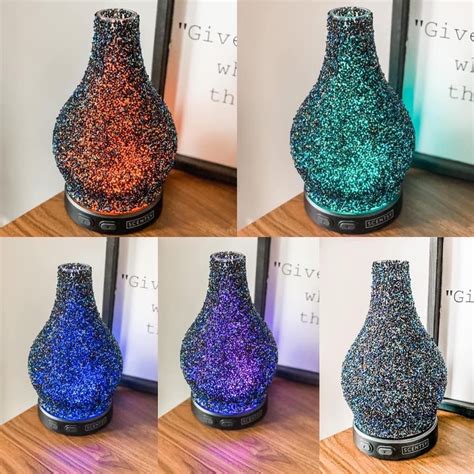 Shine Premium Diffuser In Green Blue And Black Rhinestones